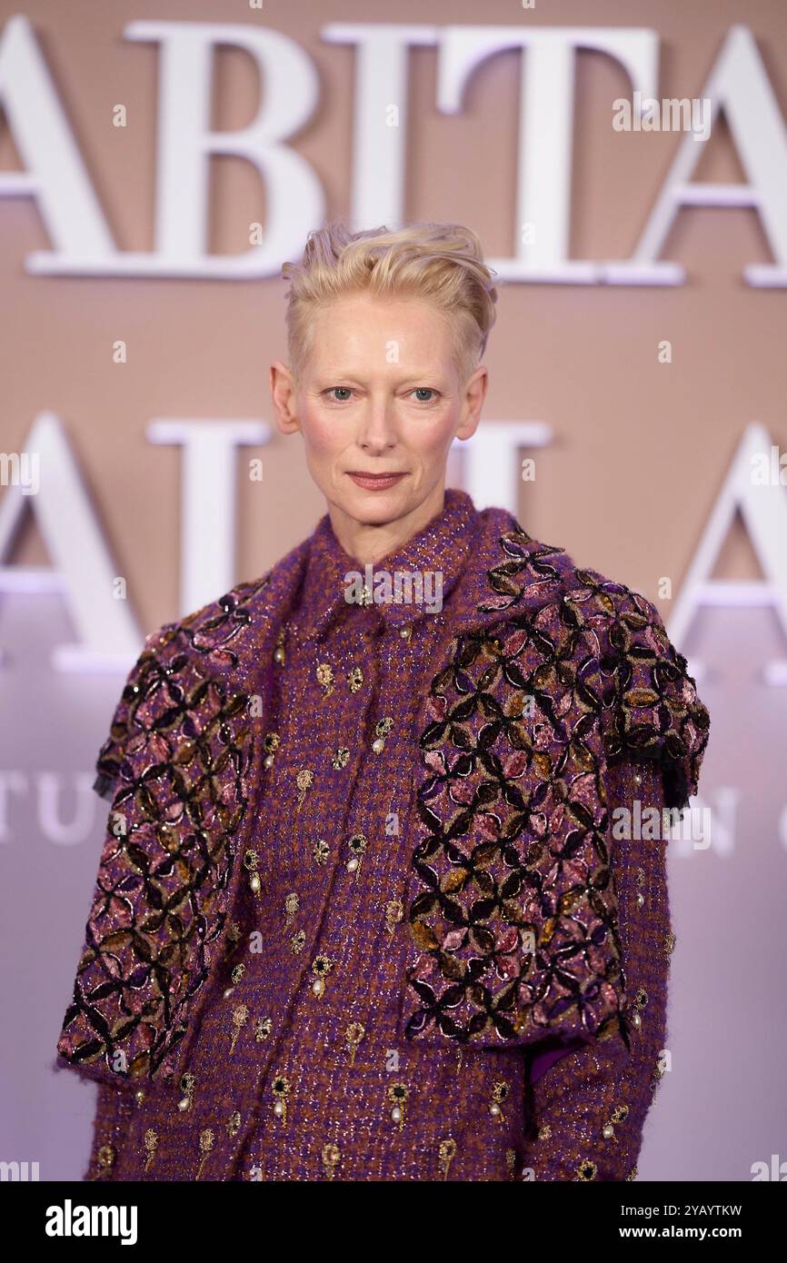 Madrid. Spain. 20241016, Tilda Swinton attends 'La habitación de al ...