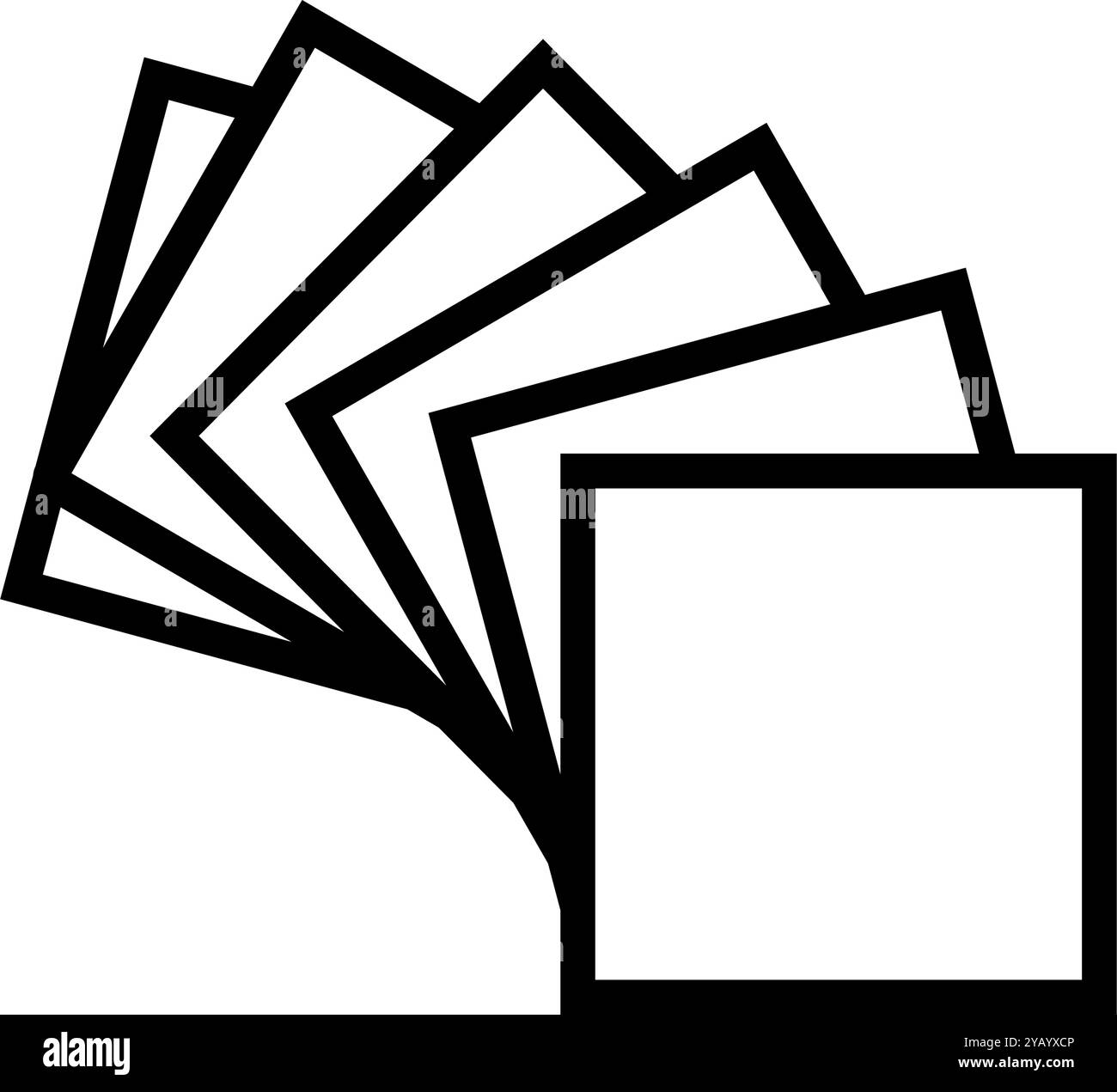 Fabric Swatches Dressmaking Fashion Line Icon Vector Illustration Stock Vector Image And Art Alamy
