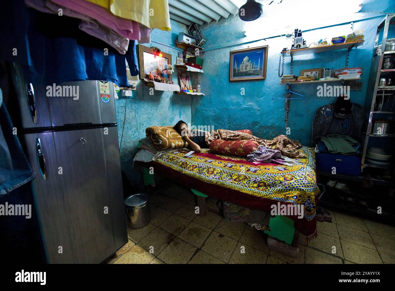 Indian poor house inside hi-res stock photography and images - Alamy
