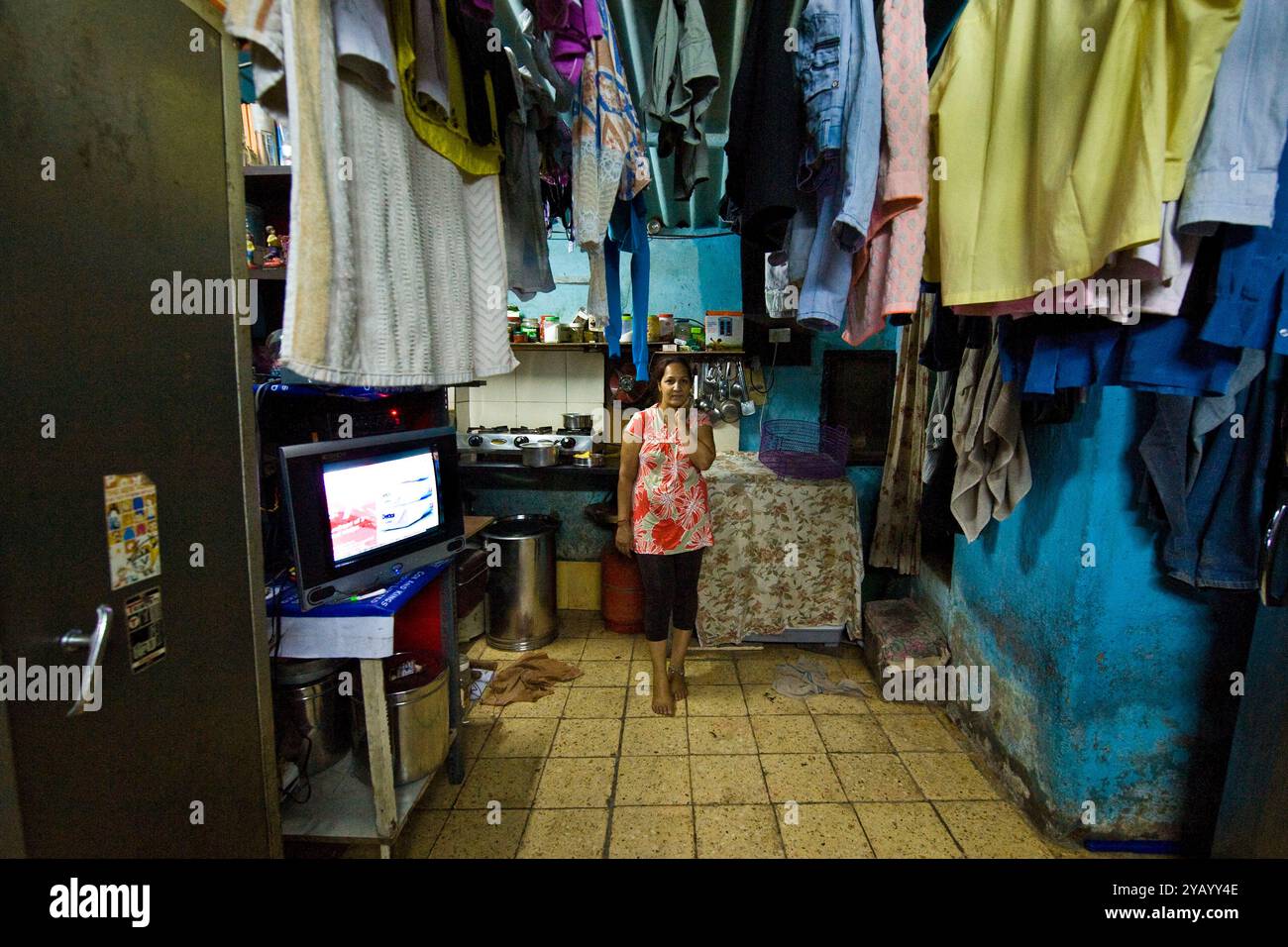 Indian poor house inside hi-res stock photography and images - Alamy