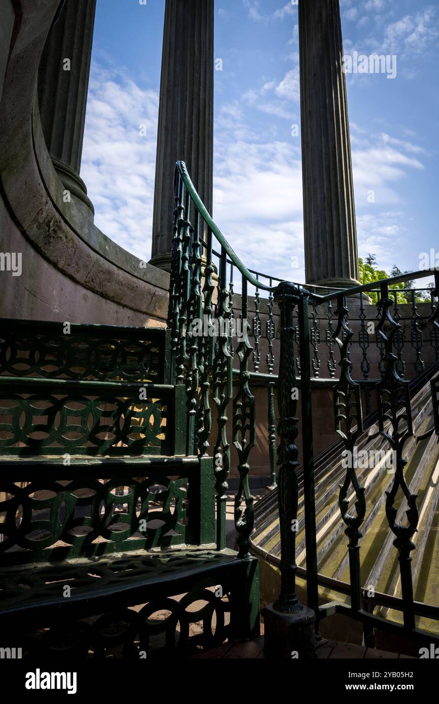 Explore the Burns Memorial Garden at Ayrshire, Scotland Stock Photo - Alamy