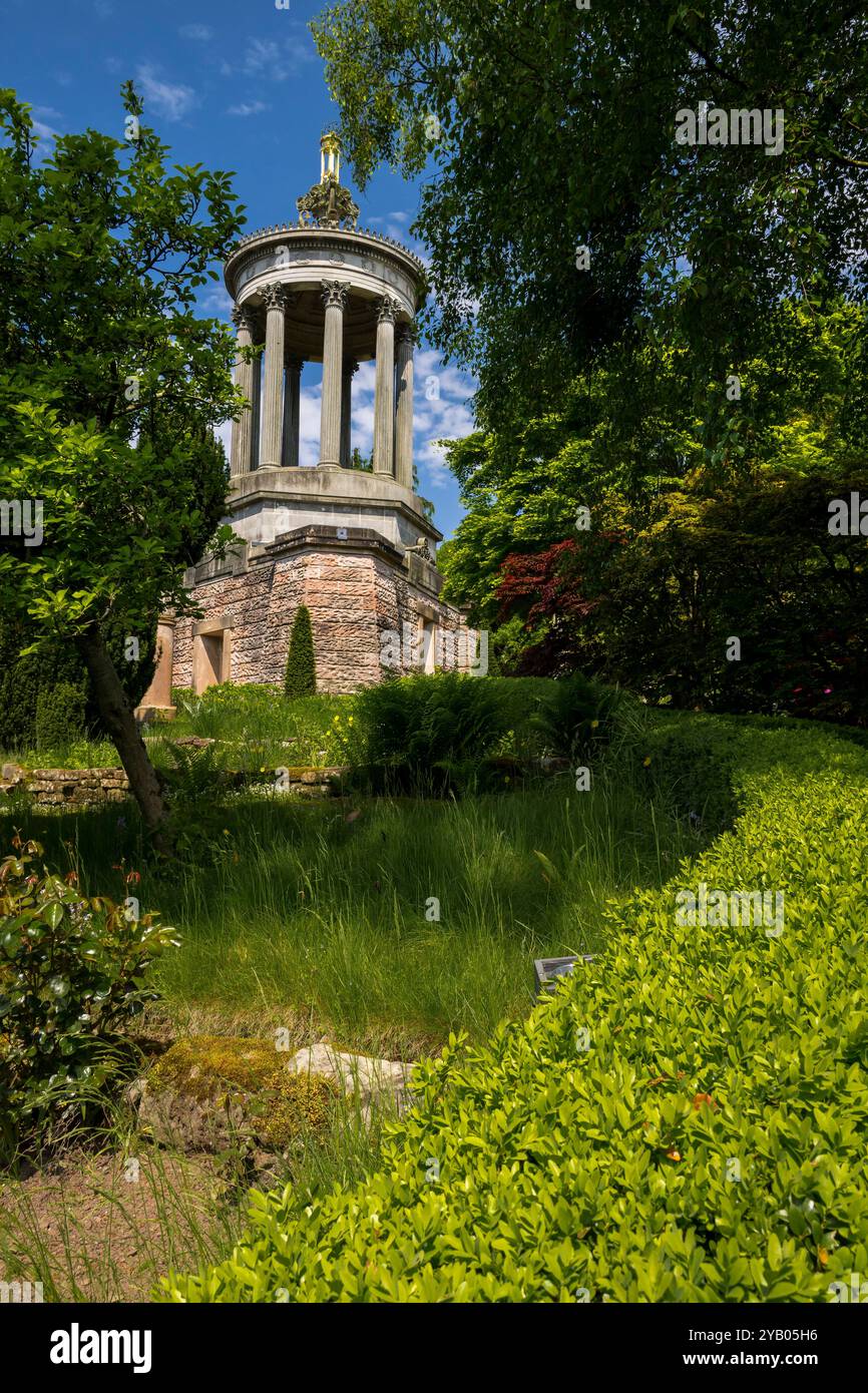 Explore the Burns Memorial Garden at Ayrshire, Scotland Stock Photo - Alamy