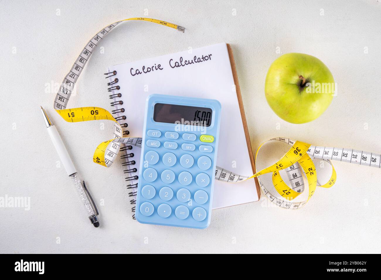 Calorie calculator, healthy TDEE concept. Calorie calculation based on ...