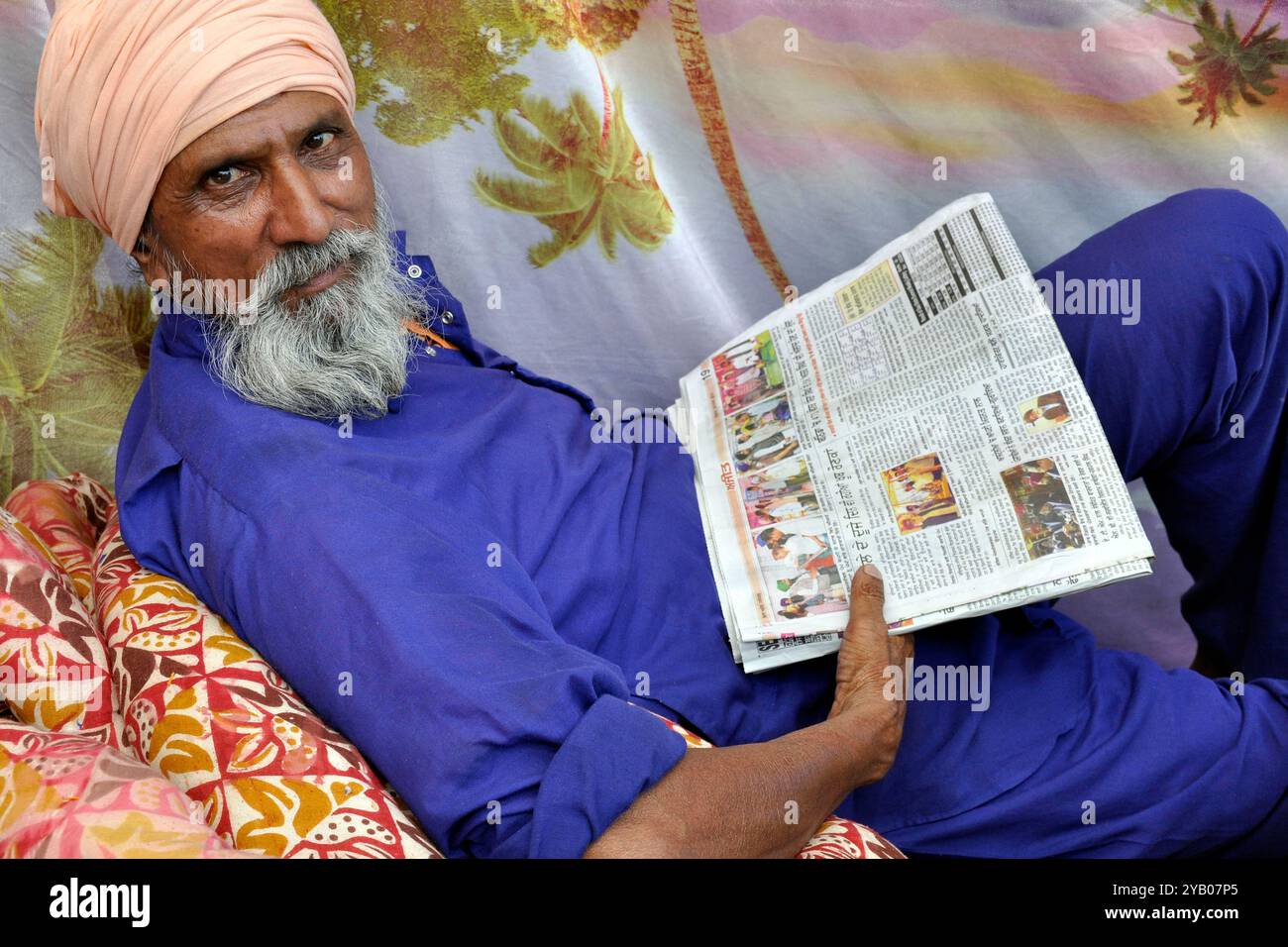India, Punjab, Anandpur Shaib, daily life Stock Photo - Alamy