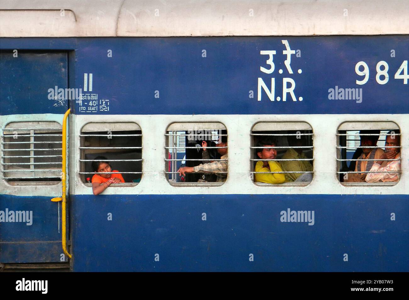 Train, New Delhi, India Stock Photo - Alamy
