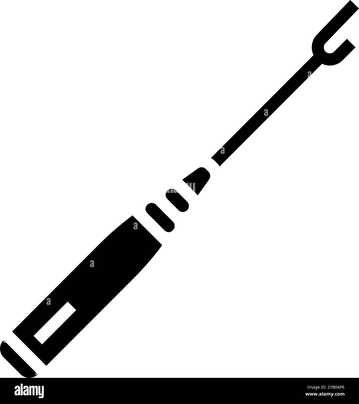 seam ripper dressmaking fashion glyph icon vector illustration Stock ...