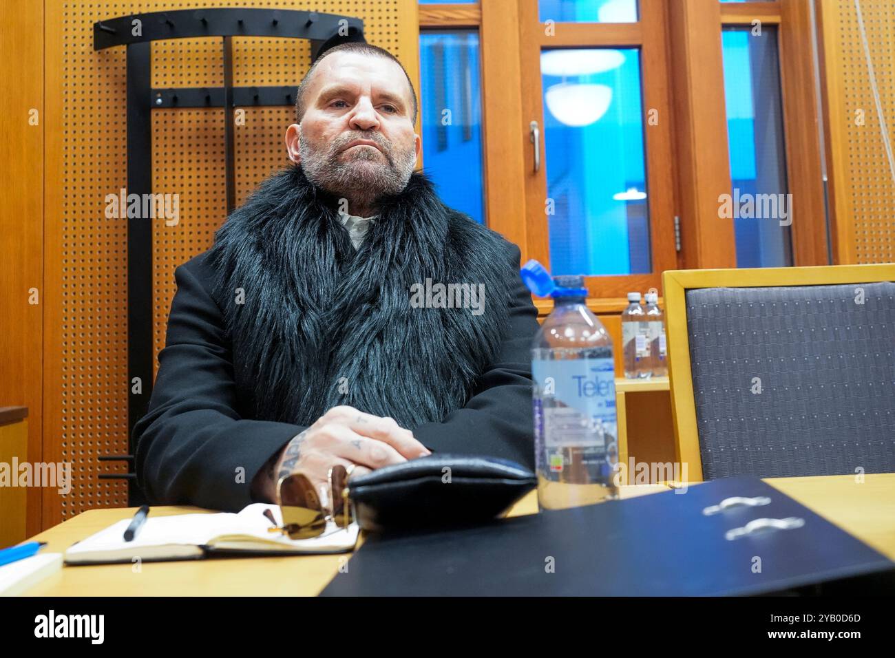 Oslo 20241015. The Norwegian Artist Bjarne Melgaard meeting in Oslo ...