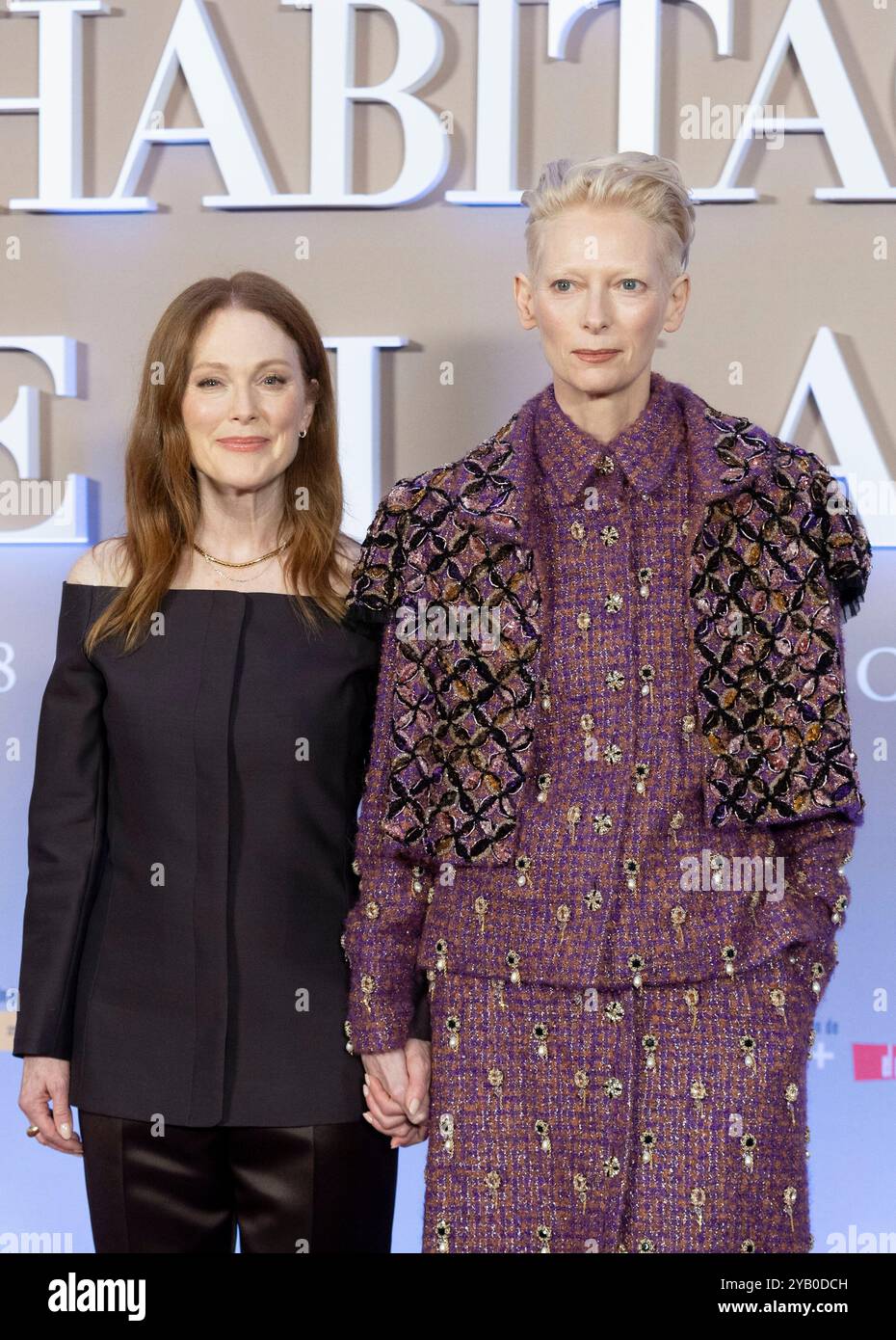 Julianne Moore and Tilda Swinton attended 'La habitacion de al Lado' 'The Room Next Door ...