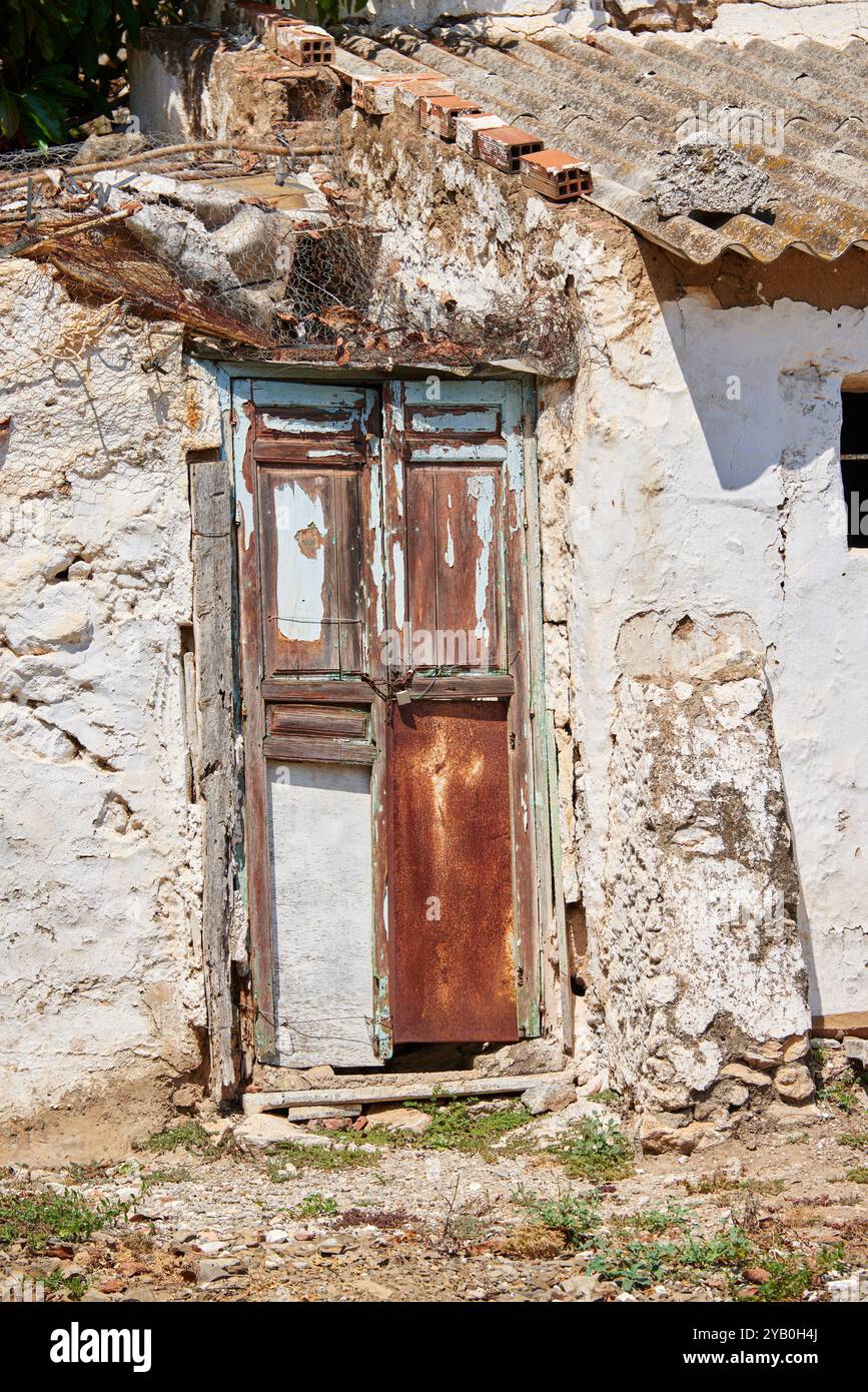 Old home, building and collapse or abandoned in countryside from ...
