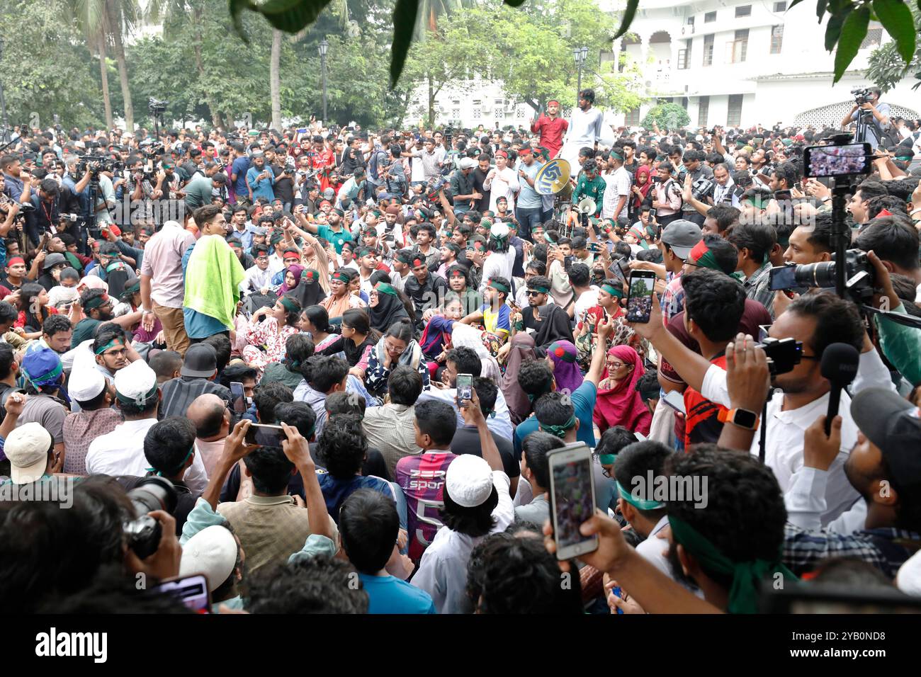 Dhaka, Bangladesh - August 16, 2024: Anti-discrimination student ...