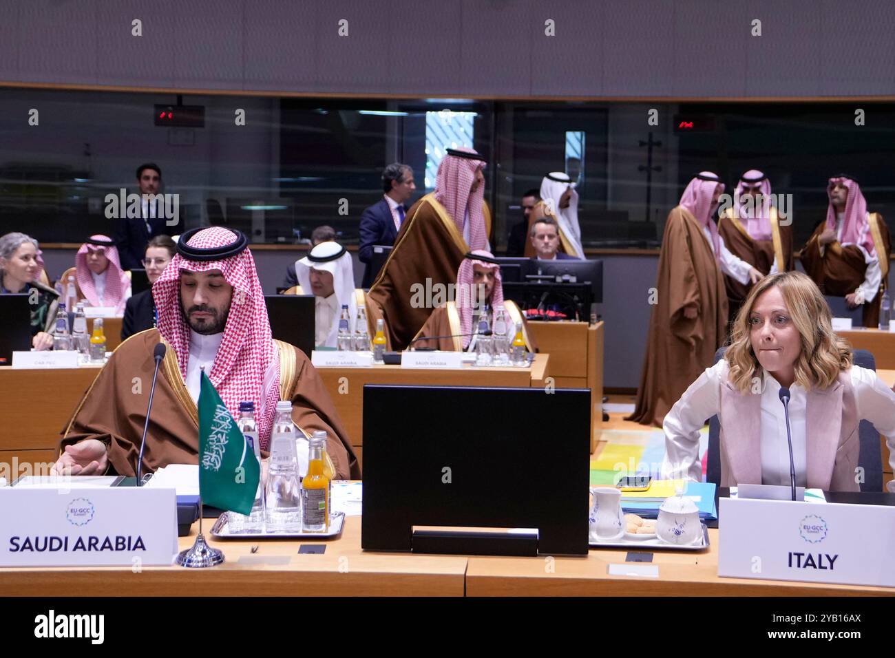 Saudi Arabia's Prime Minister and Crown Prince Mohammed bin Salman ...
