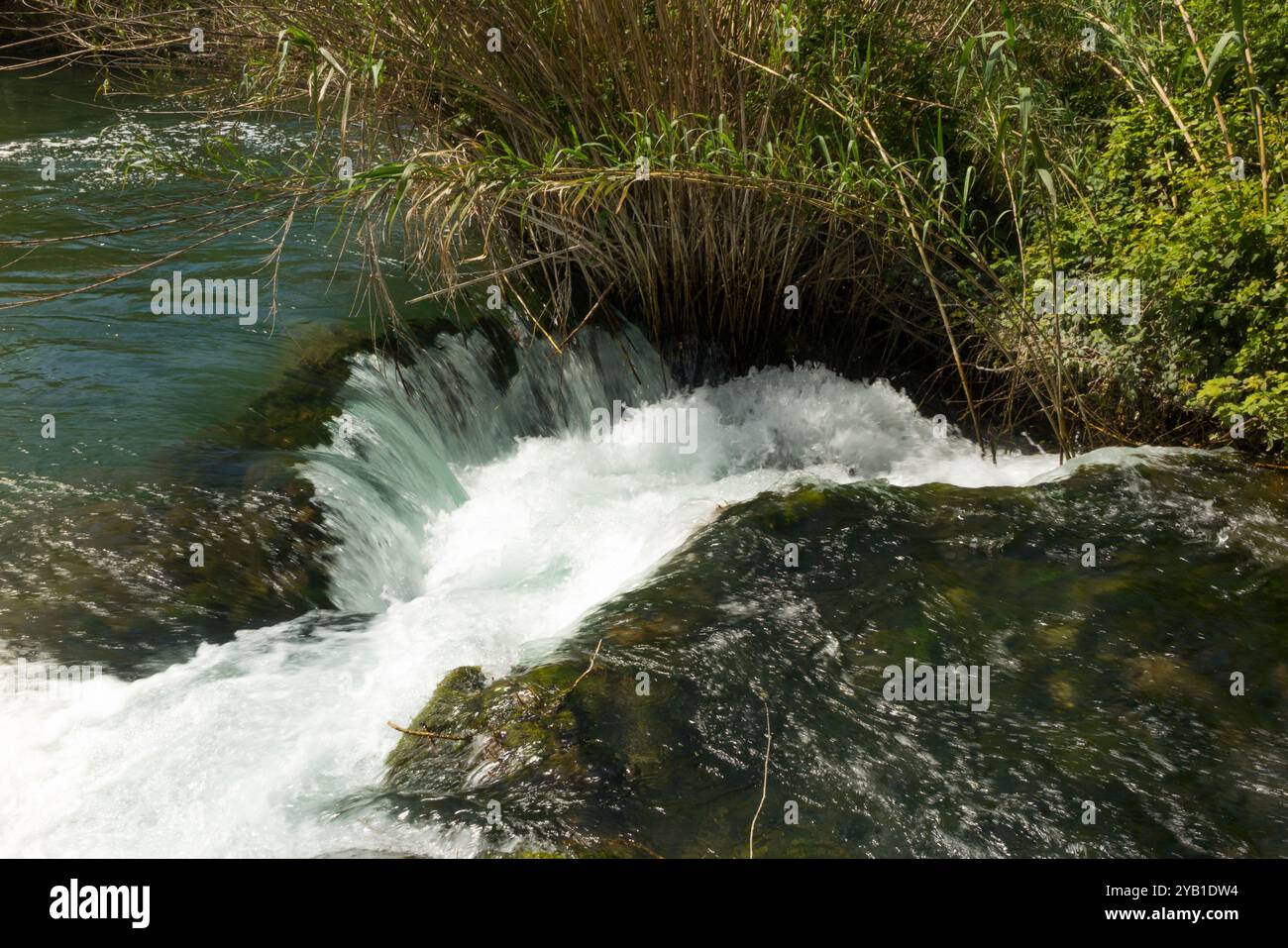 Kirka river flows fast & furious over rocks & plunging near famous ...