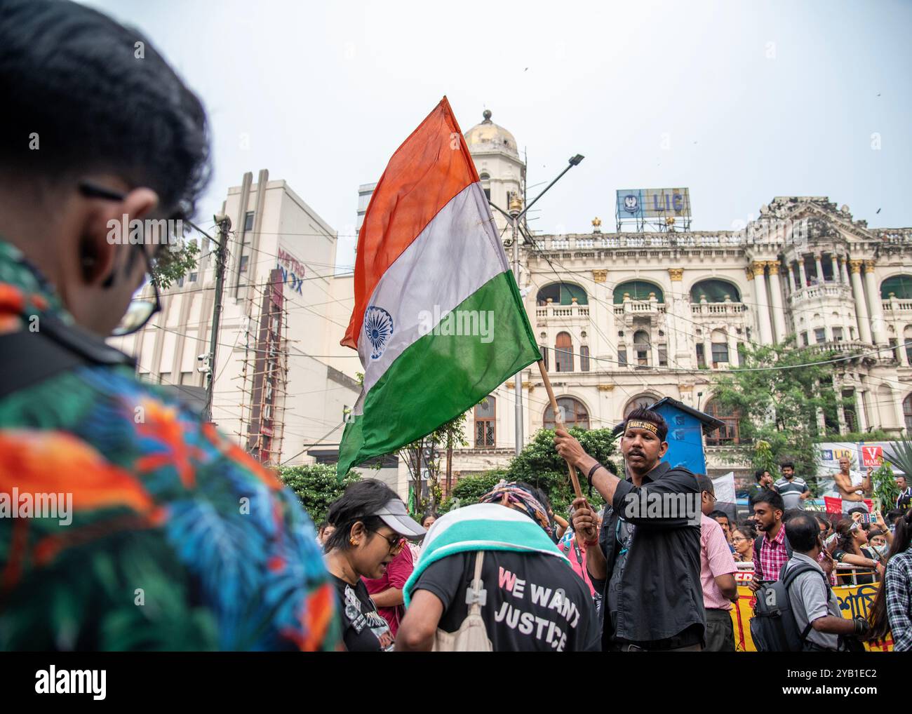 Kolkata, India. 16th Oct, 2024. Kolkata witnessed unprecedented never ...