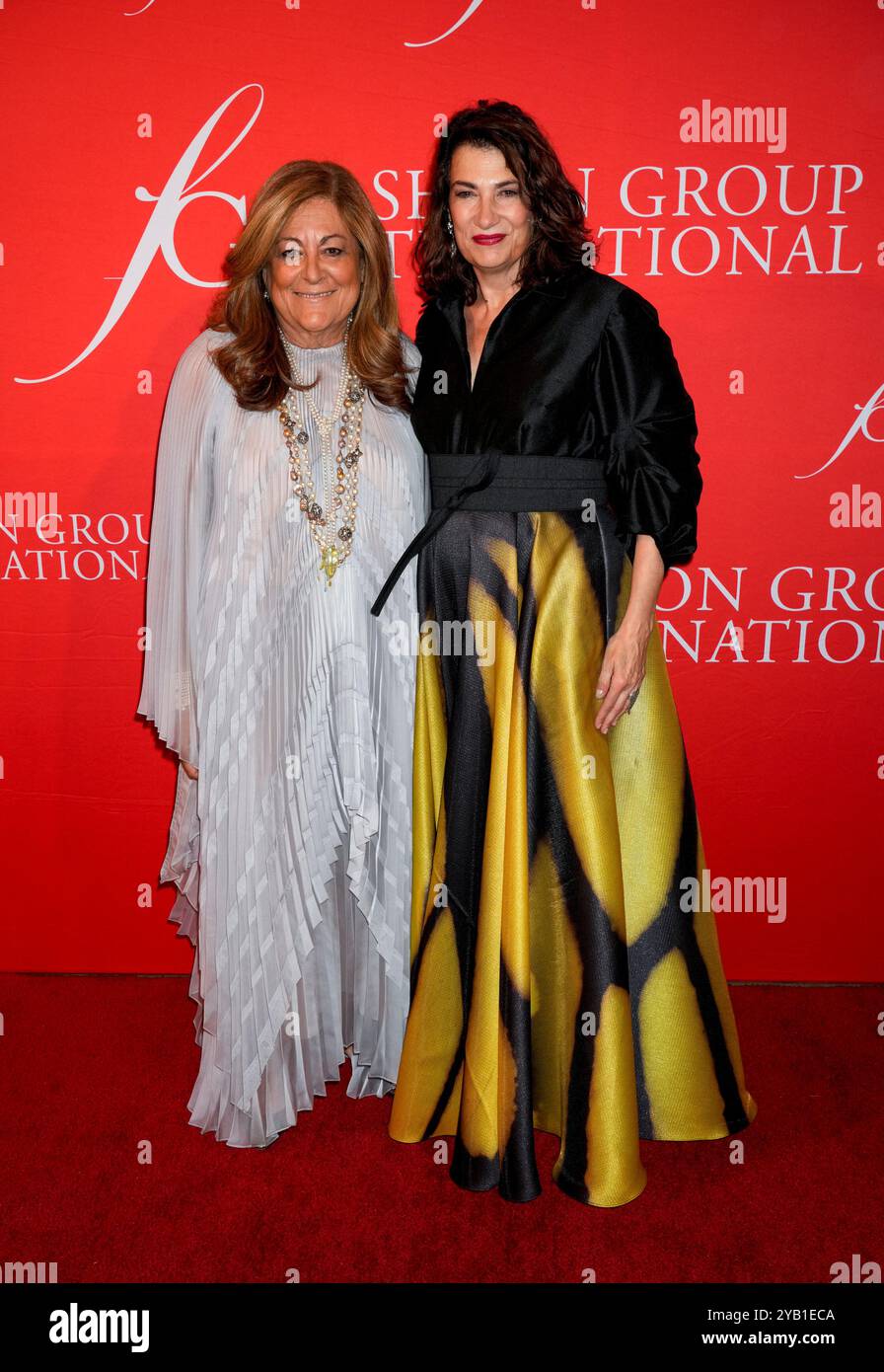 New York, United States. 15th Oct, 2024. Fern Mallis, Maryanne Grisz ...
