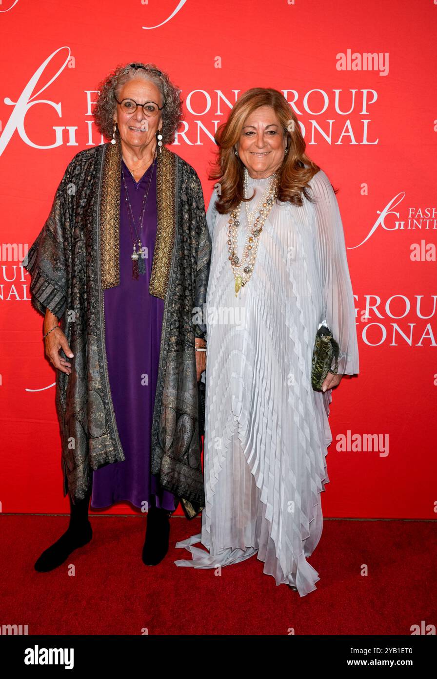 New York, United States. 15th Oct, 2024. Stephanie Mallis, Fern Mallis ...