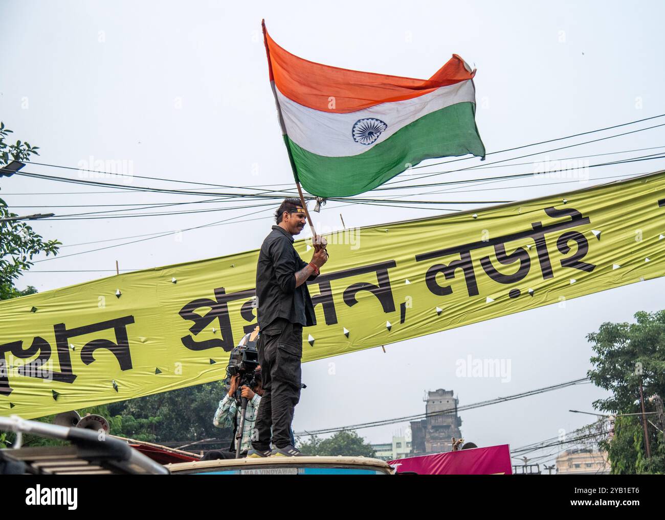 Kolkata, India. 16th Oct, 2024. Kolkata witnessed unprecedented never ...