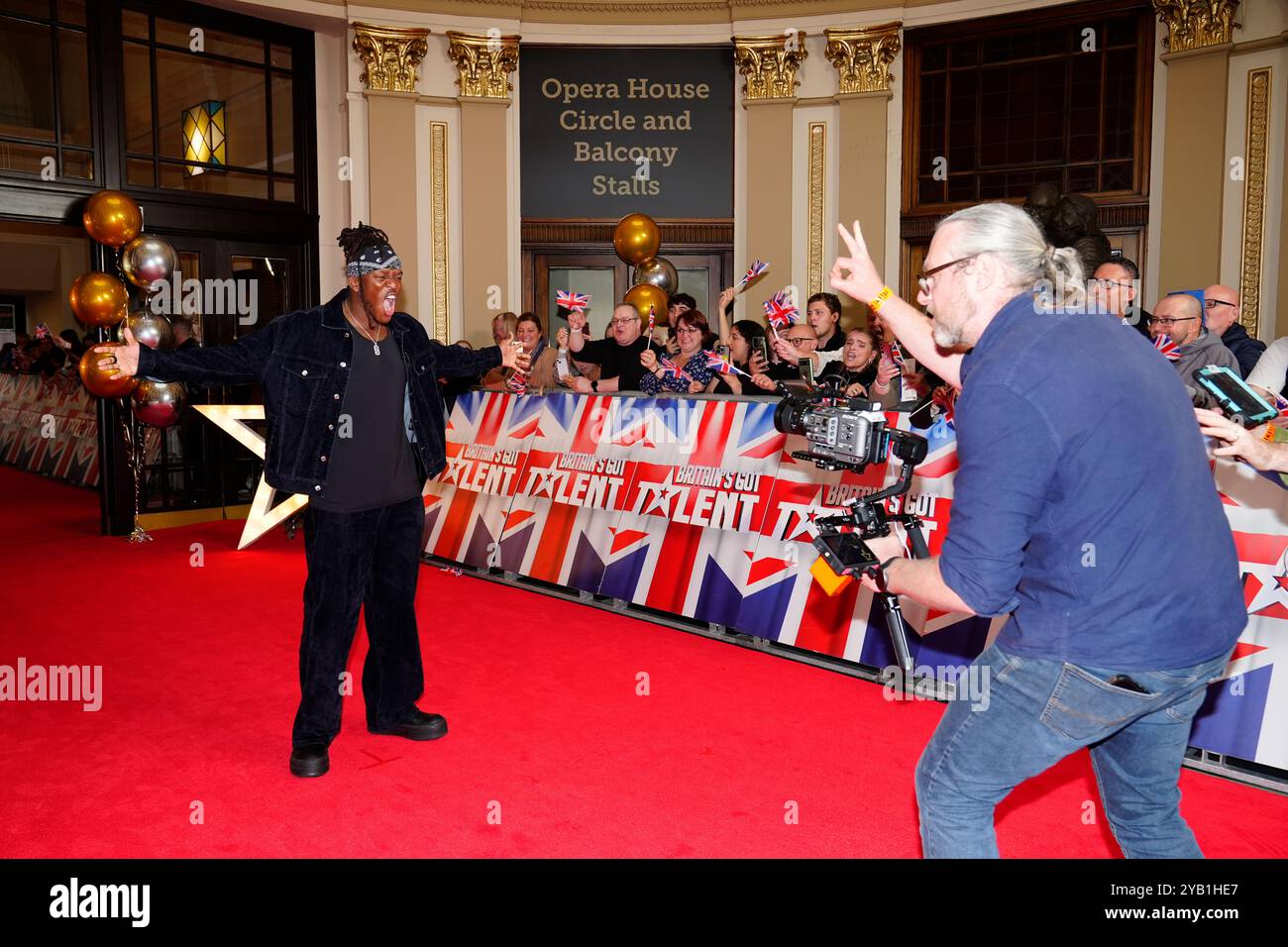 Guest judge KSI arriving for Britain's Got Talent auditions at the ...