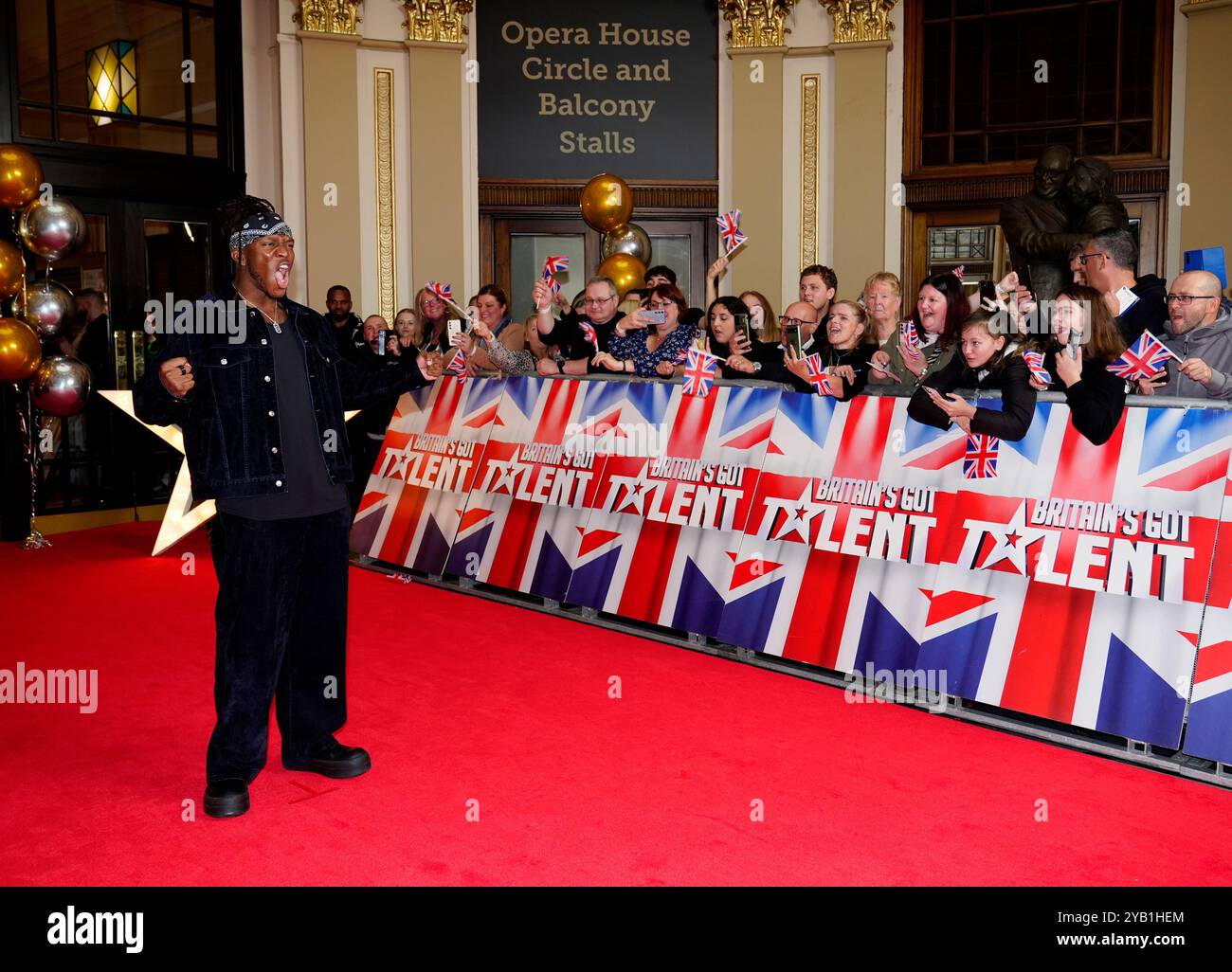 Guest judge KSI arriving for Britain's Got Talent auditions at the ...