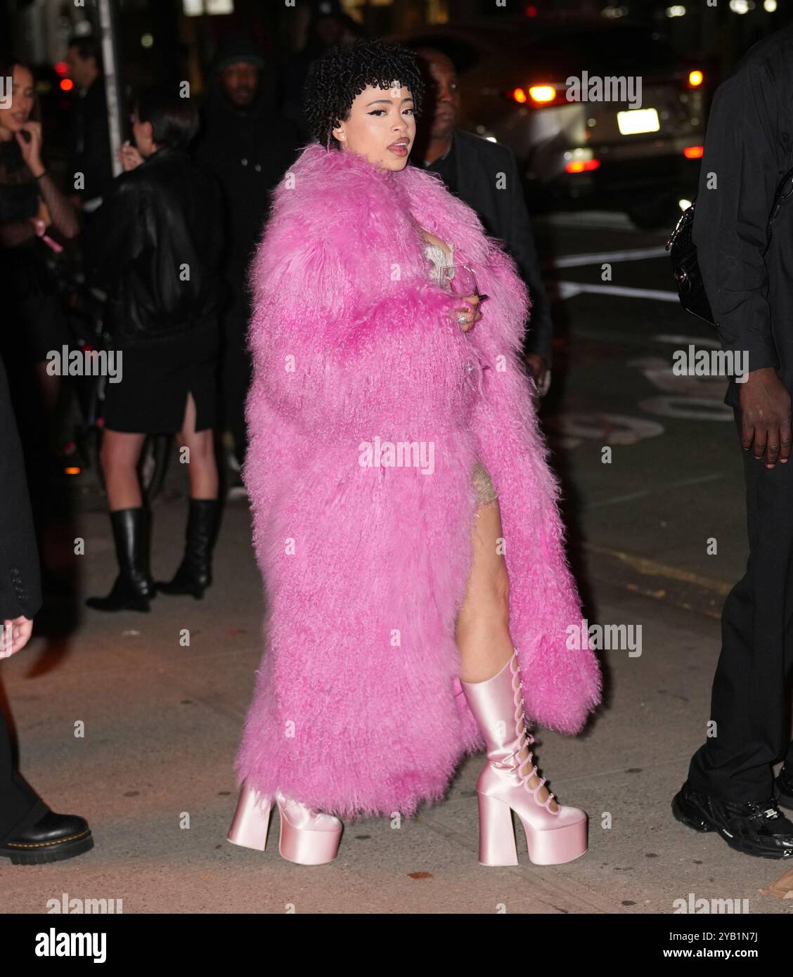 Photo by: XNY/STAR MAX/IPx 2024 10/15/24 Ice Spice arrives at "The ...