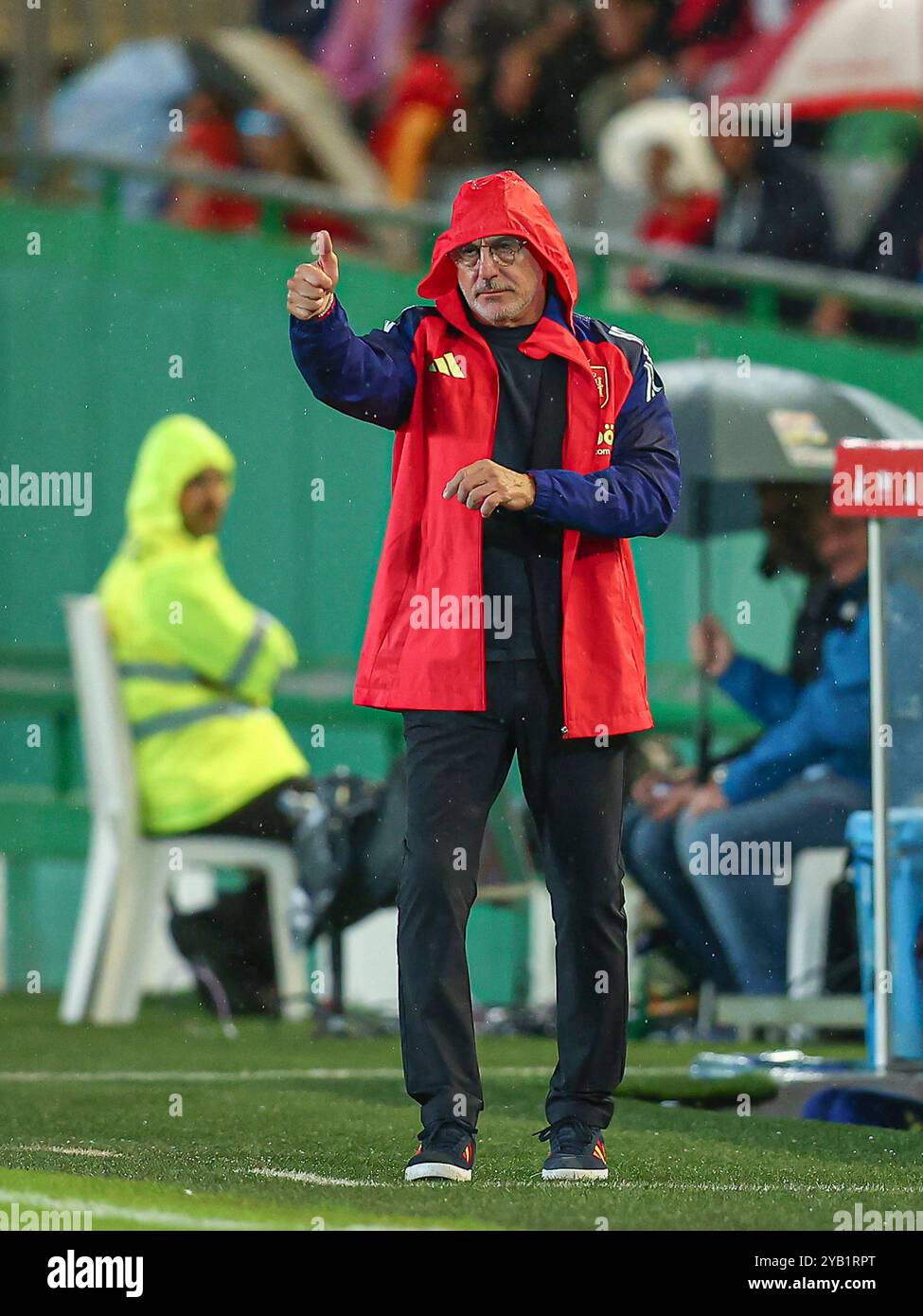 Cordoba, Spain. 15th Oct, 2024. Spain head coach Luis de la Fuente ...