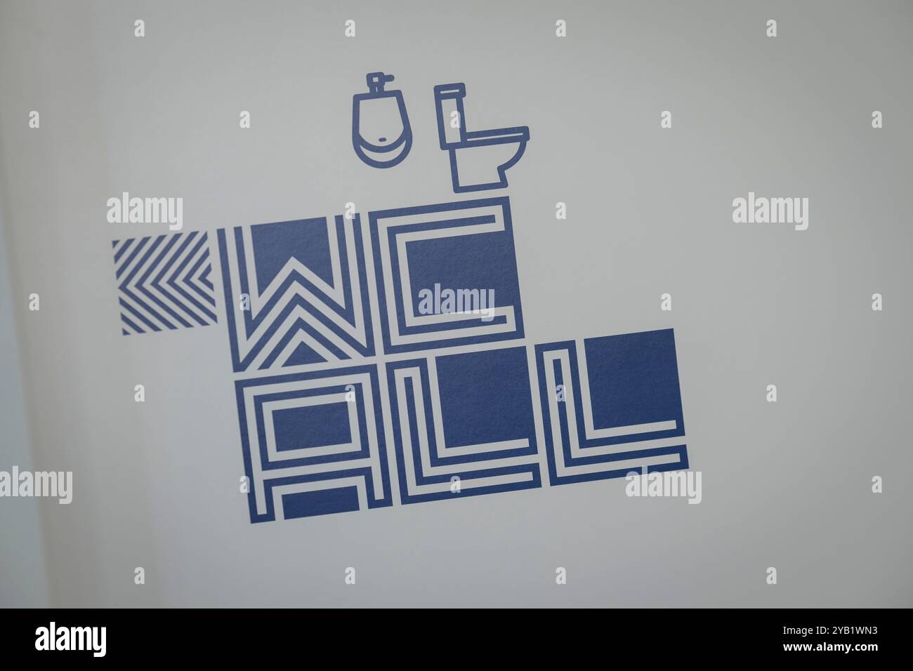 Munich, Germany. 16th Oct, 2024. A logo with the words "WC All" and a ...