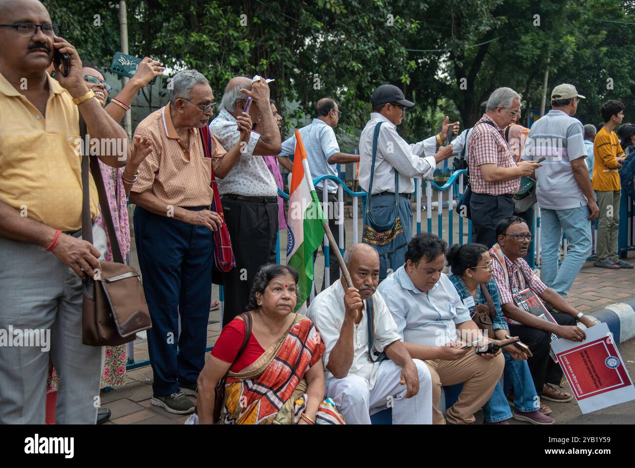 Kolkata, West Bengal, India. 16th Oct, 2024. Kolkata witnessed ...