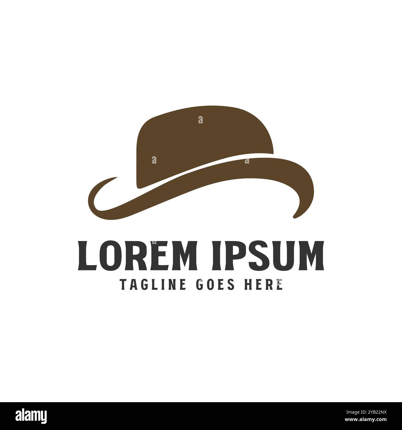 Simple Minimalist Retro Vintage Texas Cowboy Hat for Fashion Outfit ...