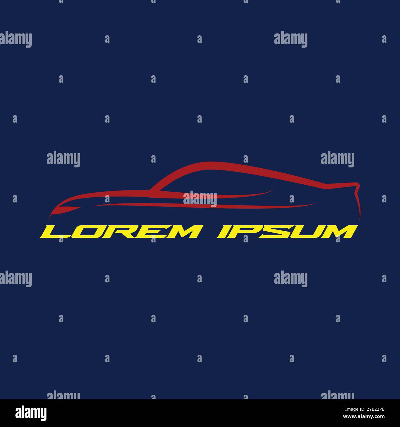 Simple Minimalist Van or Sedan Coupe Car Line Logo Icon Symbol Design ...