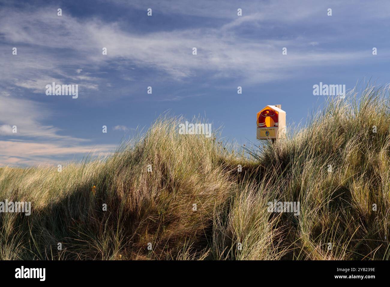 Sand dunes at Magheroarty beach, County Donegal, Republic of Ireland ...