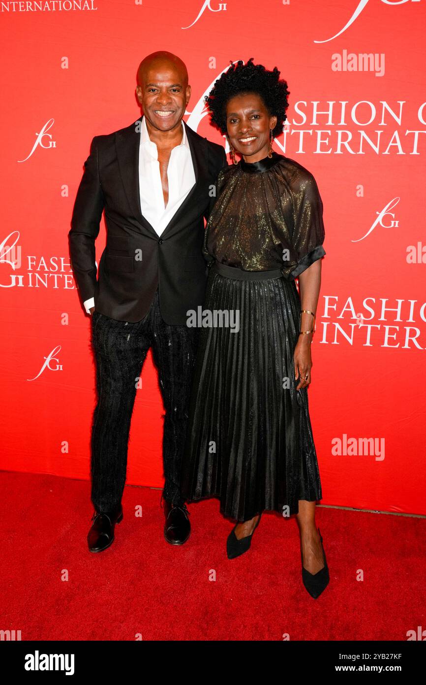 New York, United States. 16th Oct, 2024. Frederick Anderson, Constance ...