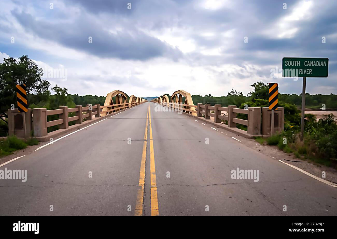 The historic Pony Truss bridge in Oklahoma as seen in the film Grapes ...