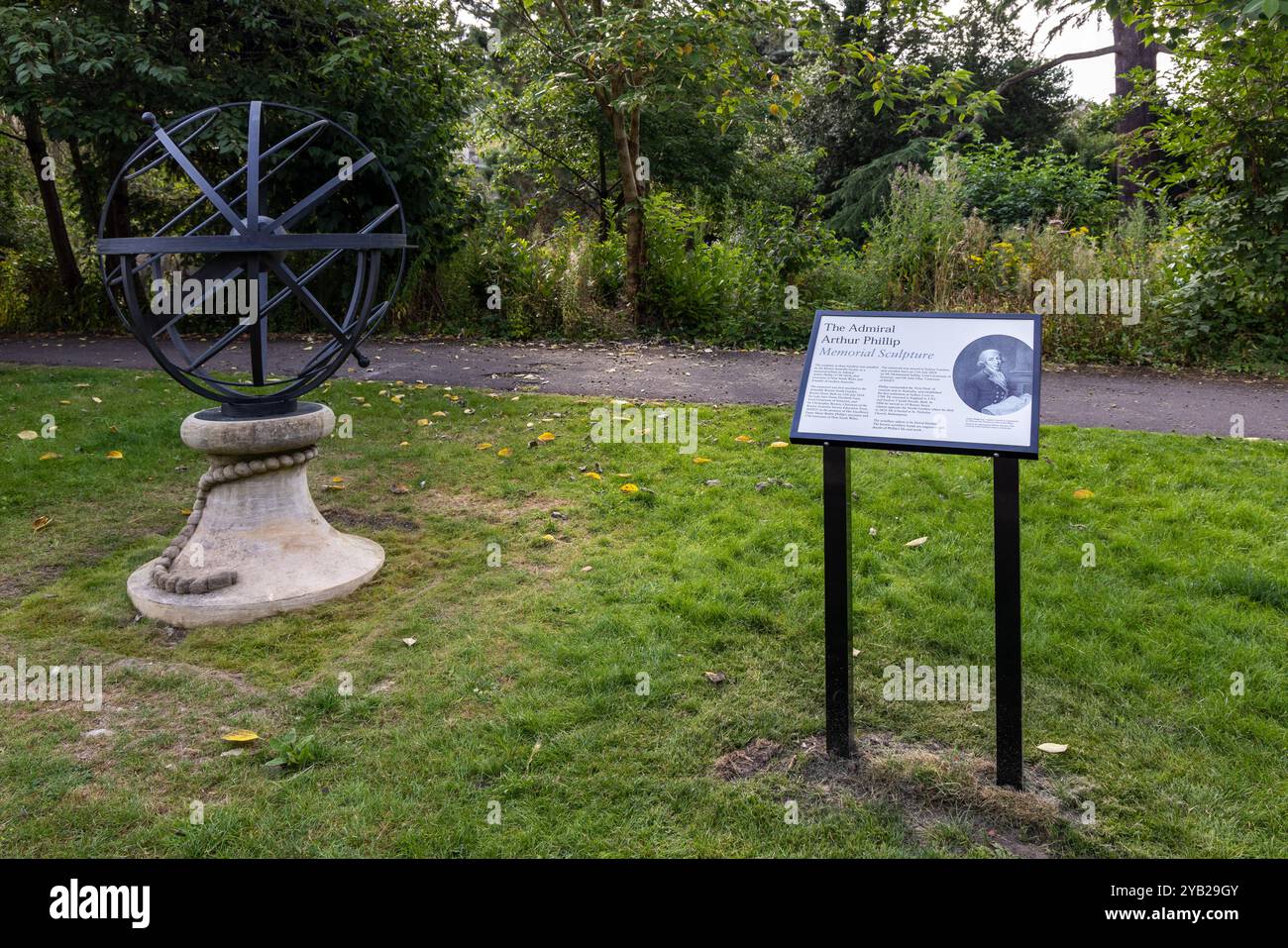 Admiral Arthur Phillip Armillary Sphere tribute sculpture and Memorial ...