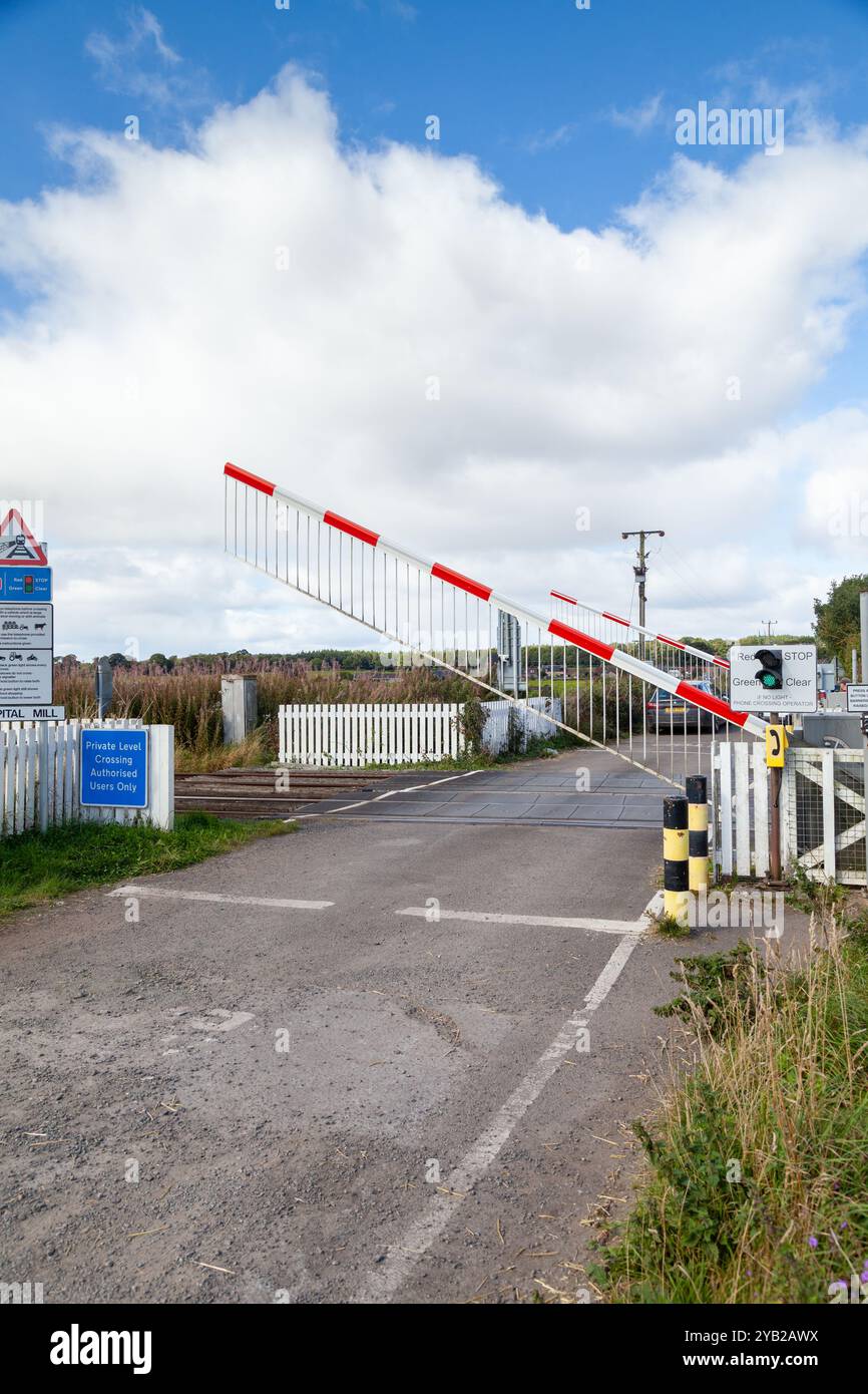 Hospital Mill Level Crossing near Springfield which is a Private User ...