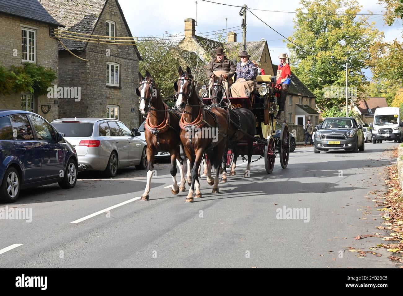 "Nimrod", an historic stagecoach recently undertook a charity tour from ...