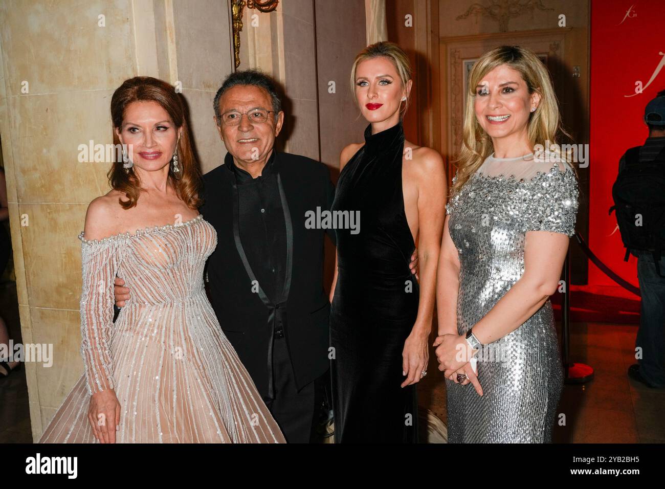 New York, United States. 16th Oct, 2024. Jean Shafiroff, Elie Tahari ...