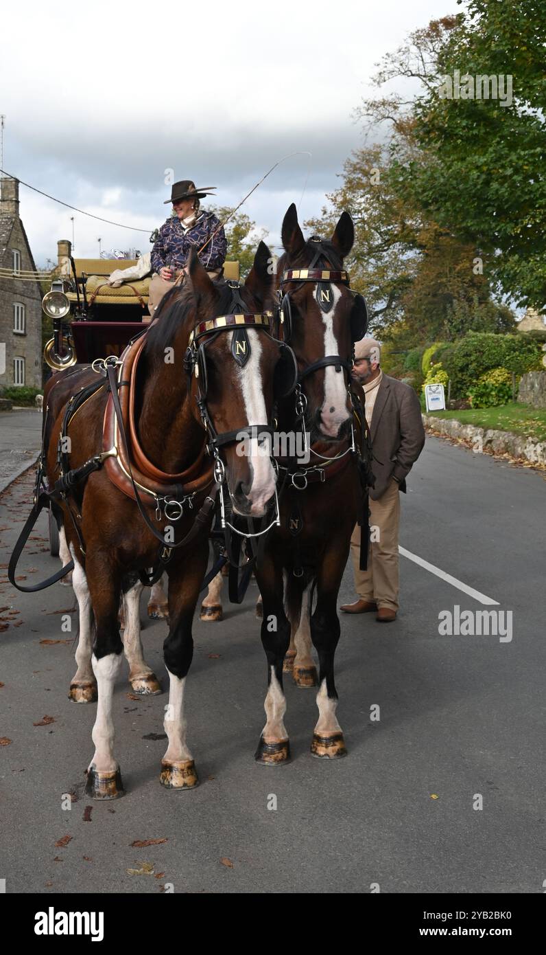 "Nimrod", an historic stagecoach recently undertook a charity tour from ...