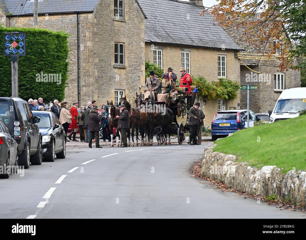 "Nimrod", an historic stagecoach recently undertook a charity tour from ...