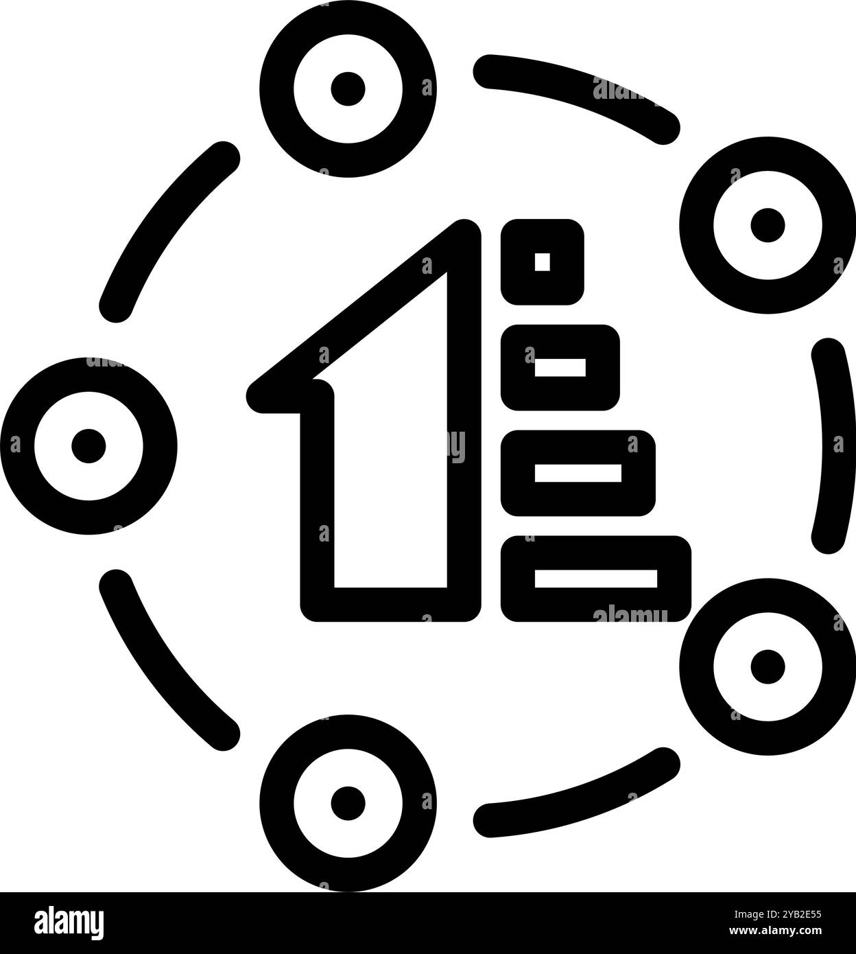 auditing energy conservation line icon vector illustration Stock Vector ...