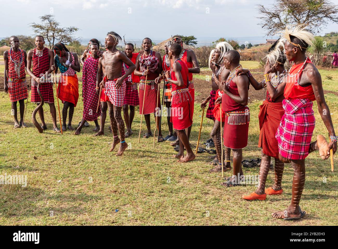 Adumu, also known as the Maasai jumping dance, is a type of dance that ...