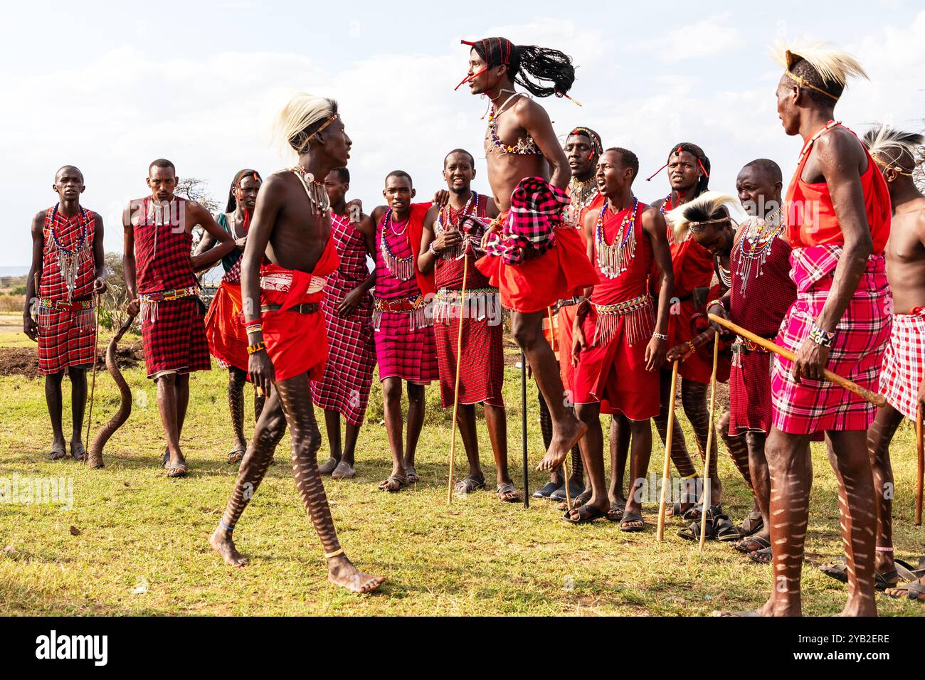Adumu, also known as the Maasai jumping dance, is a type of dance that ...