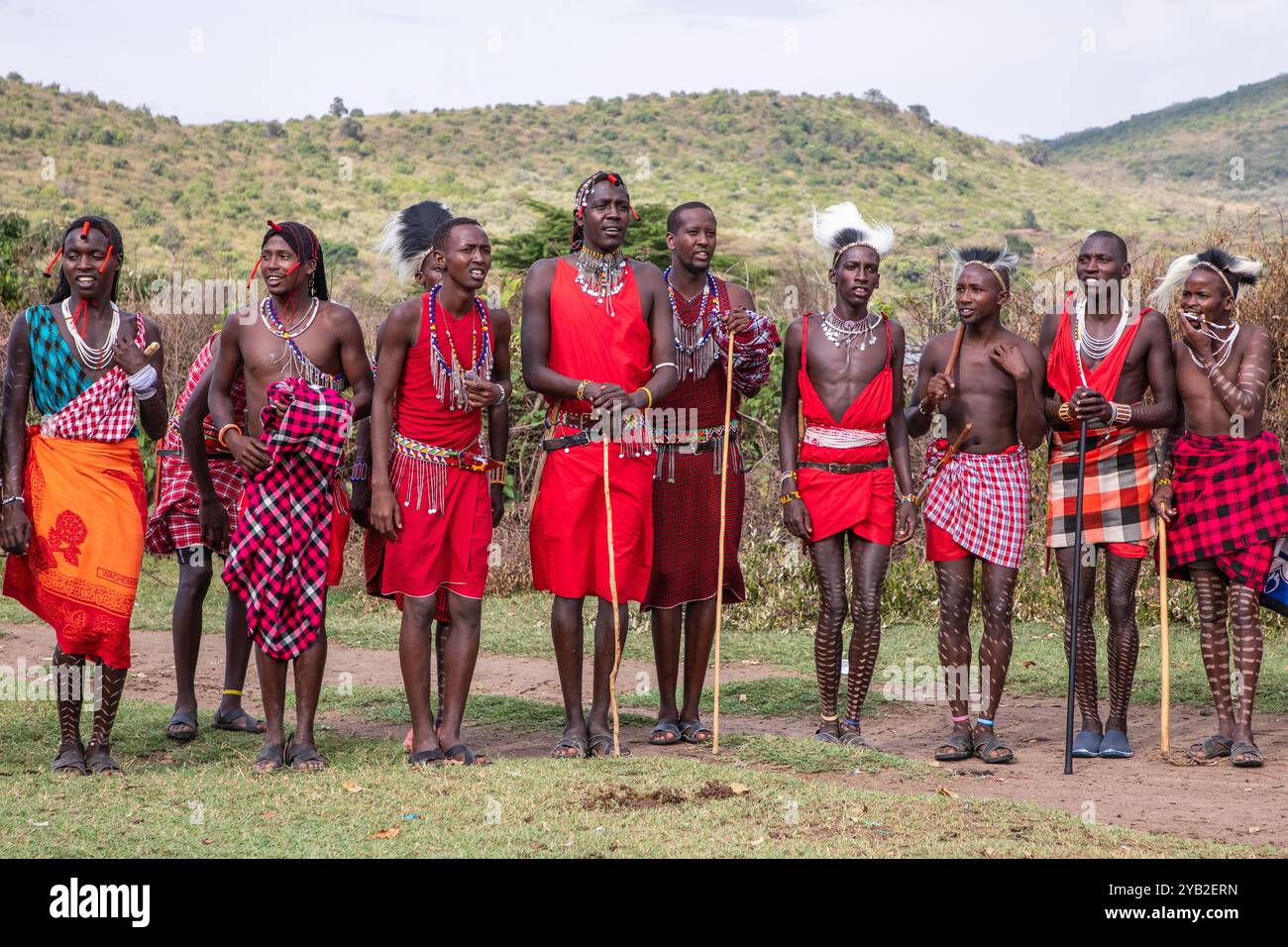 Masai tribe hi-res stock photography and images - Alamy
