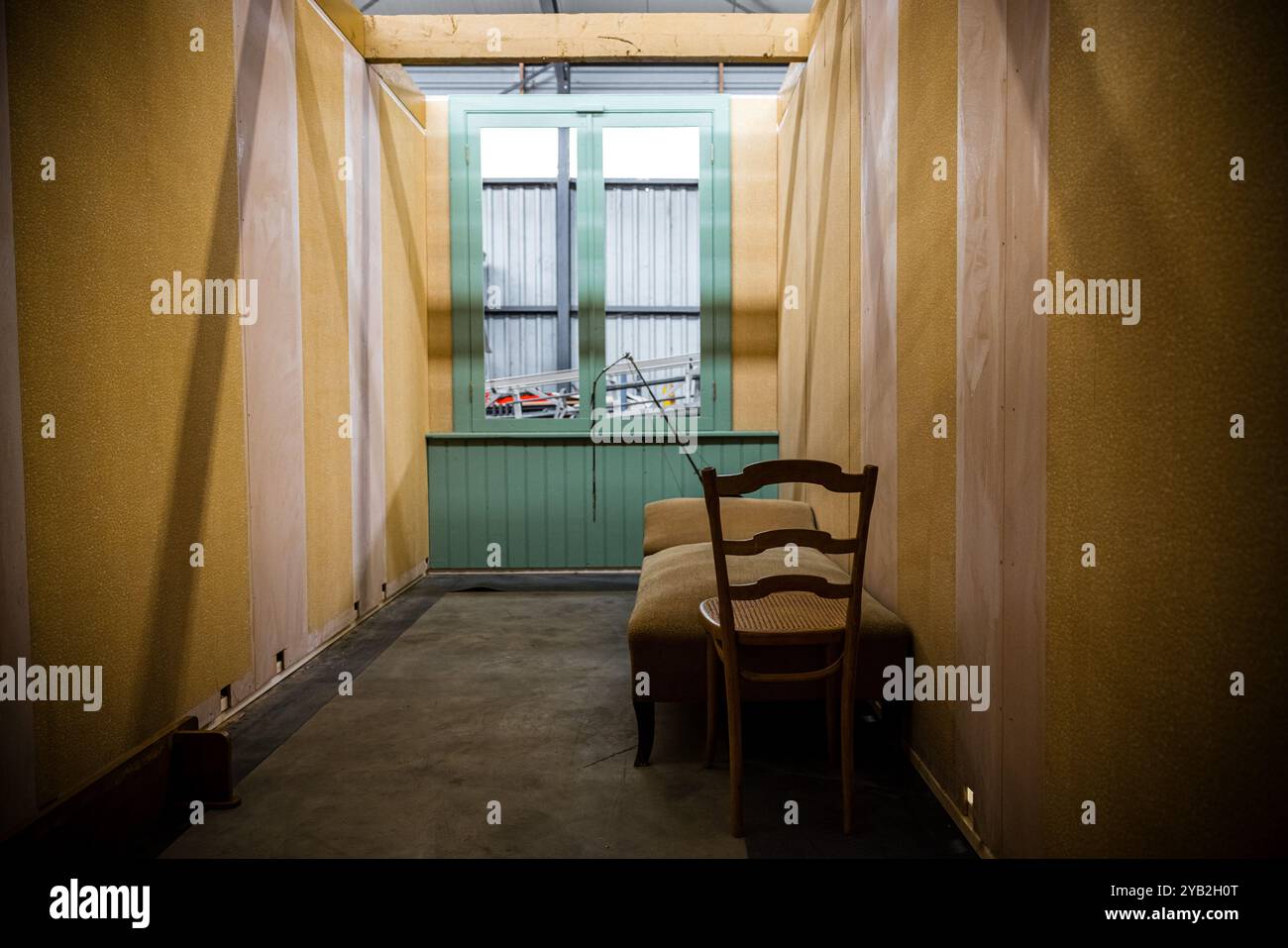 ERP - An under construction replica of the Secret Annex. The house in ...