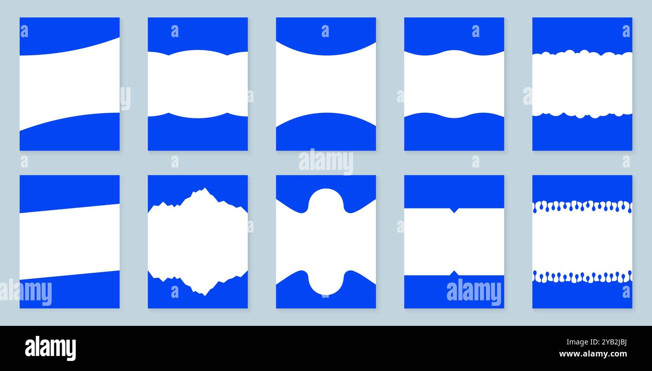 Design Elements for Top and Bottom Web Pages. Abstract Divider Shapes ...