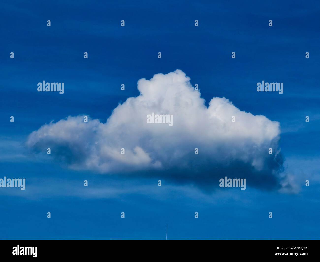 Abstract Cloud Formation Against Blue Sky Background Stock Photo - Alamy