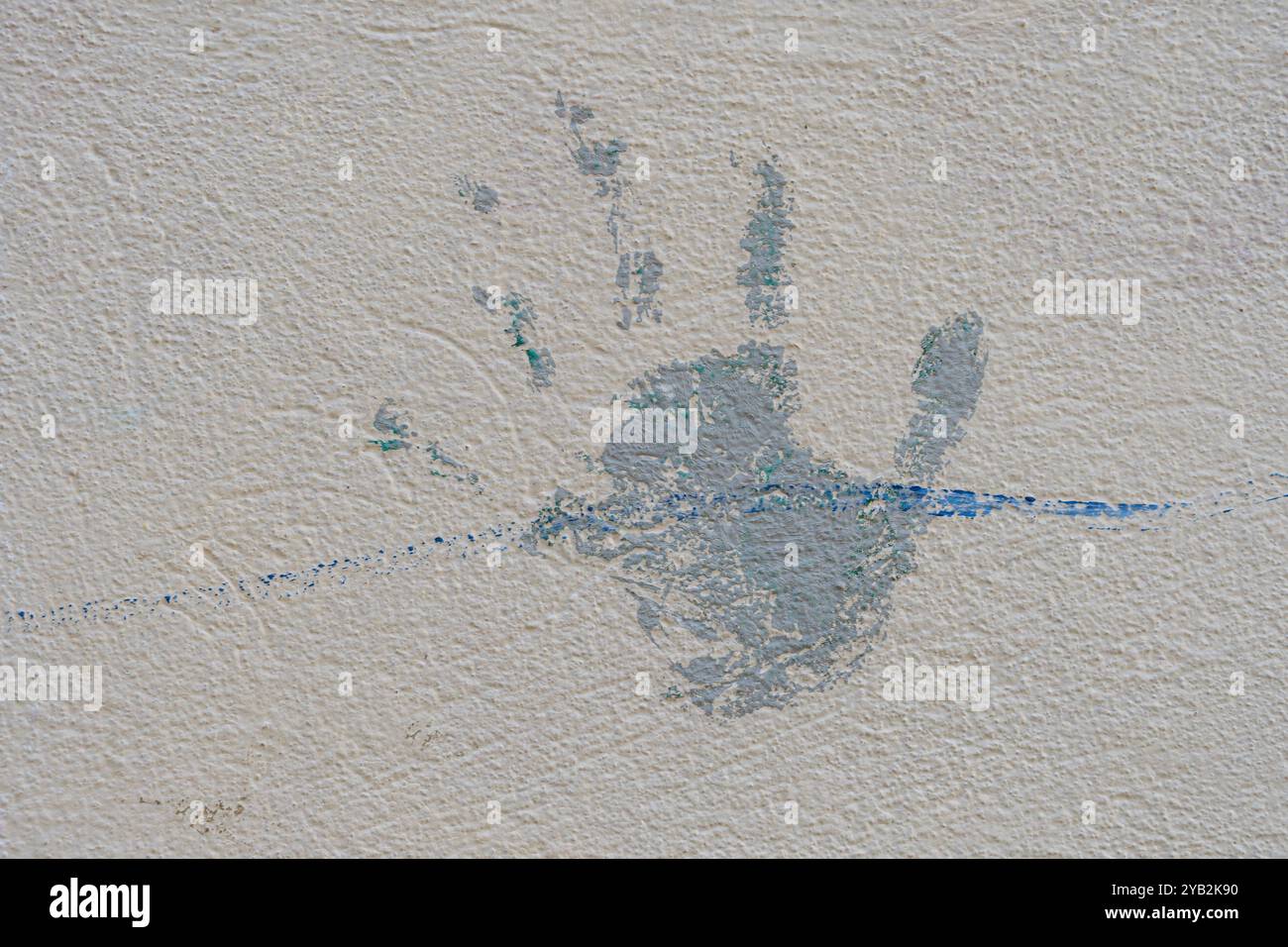 Concrete handprint hi-res stock photography and images - Alamy