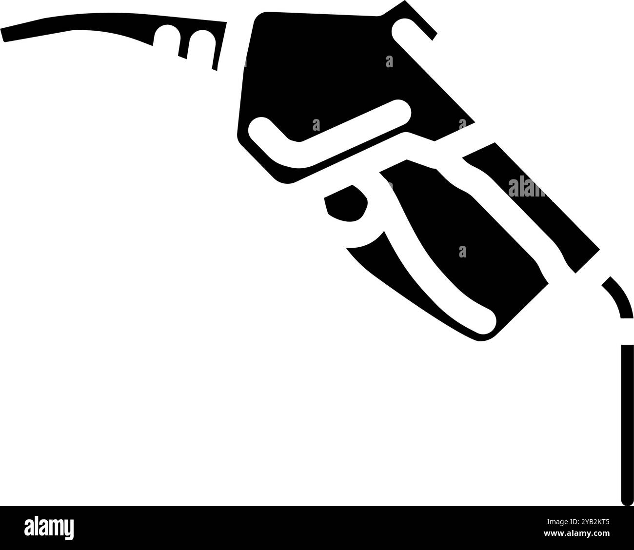 diesel oil industry glyph icon vector illustration Stock Vector Image ...