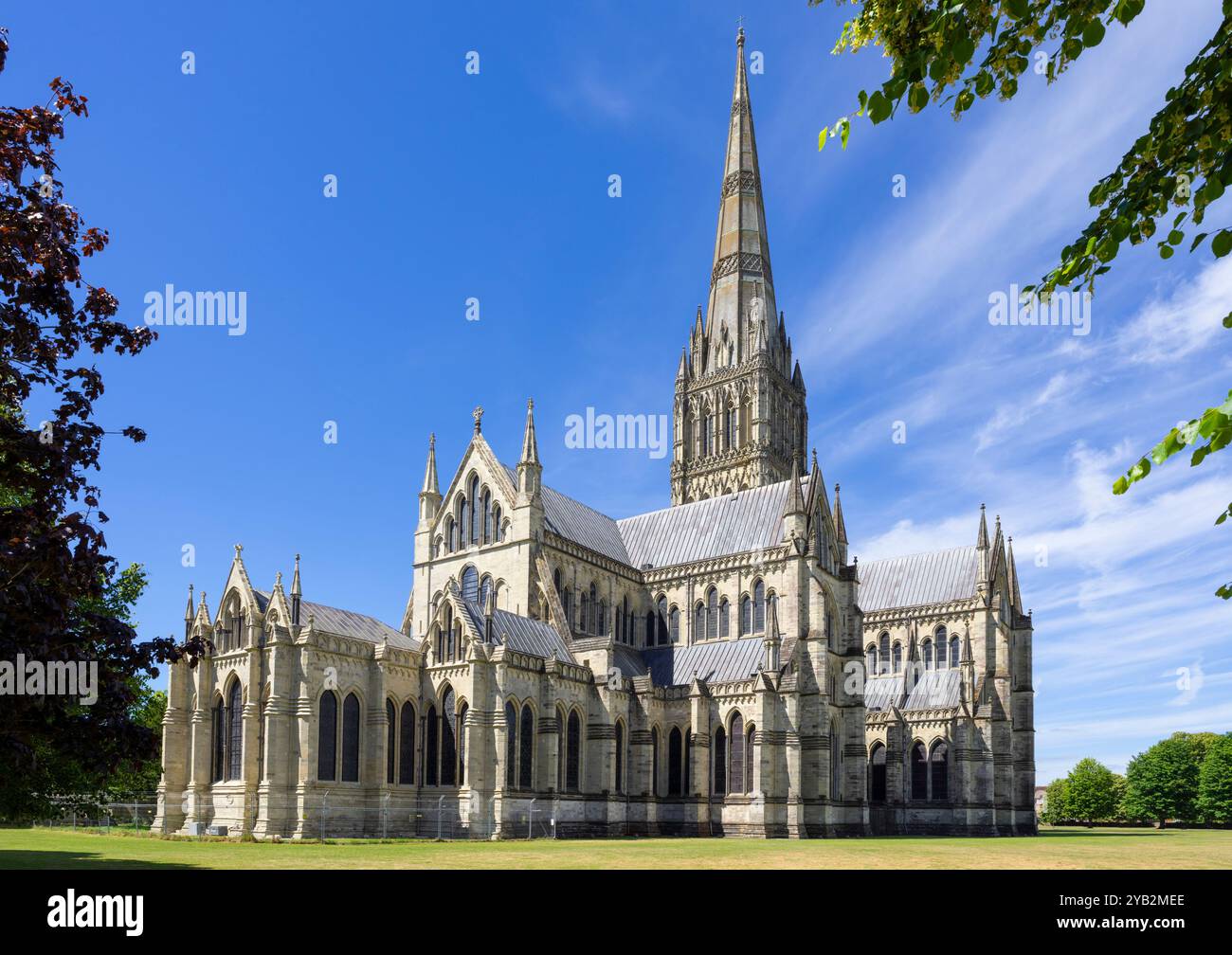 Salisbury cathedral wiltshire tallest hi-res stock photography and ...
