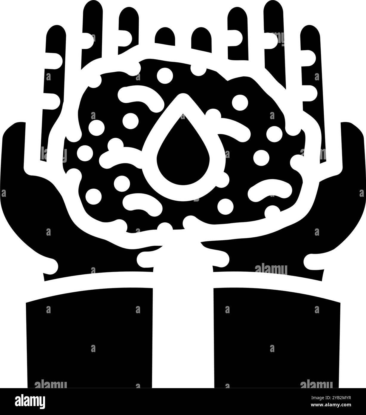 oil sands industry glyph icon vector illustration Stock Vector Image ...