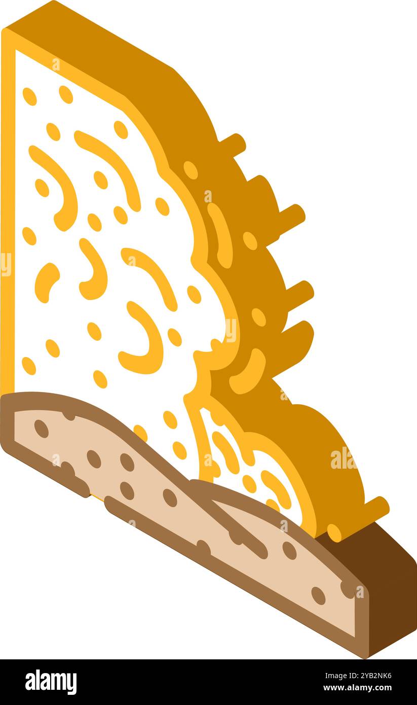 sandstorm natural phenomena isometric icon vector illustration Stock ...