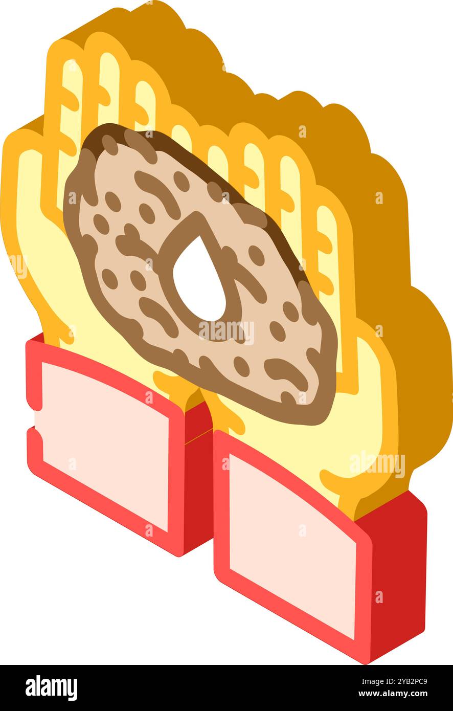 oil sands industry isometric icon vector illustration Stock Vector ...